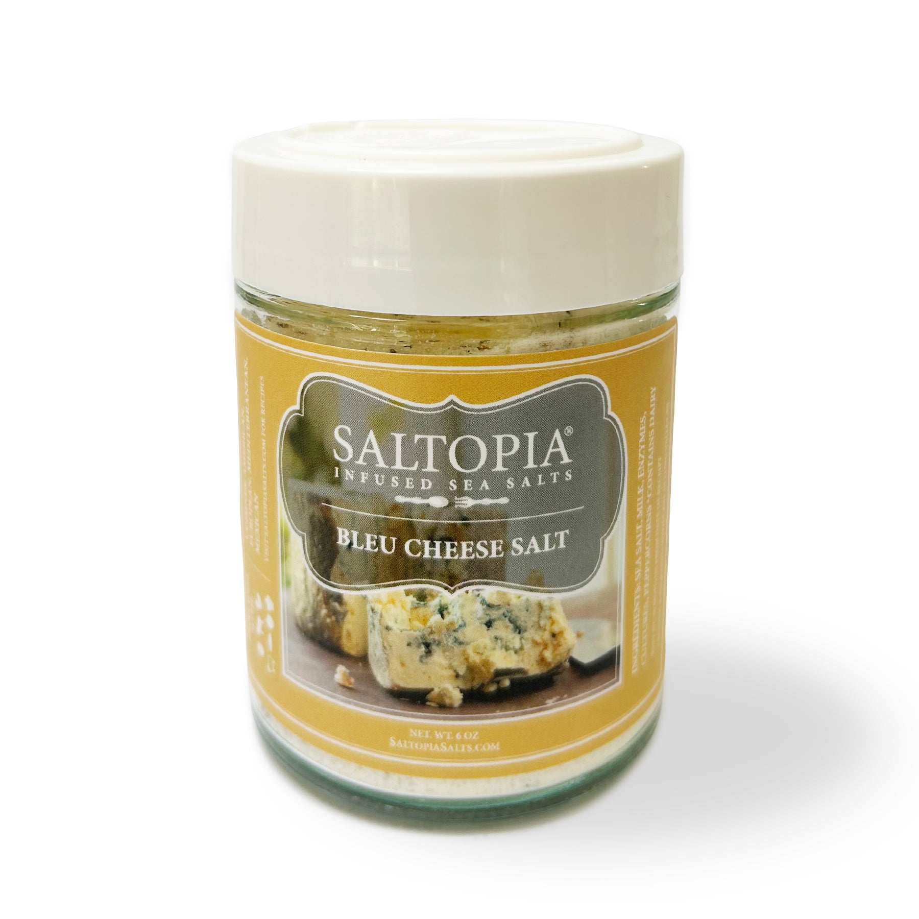 Bleu Cheese Infused Sea Salt | Bold & Pungent Flavor | SALTOPIA ...
