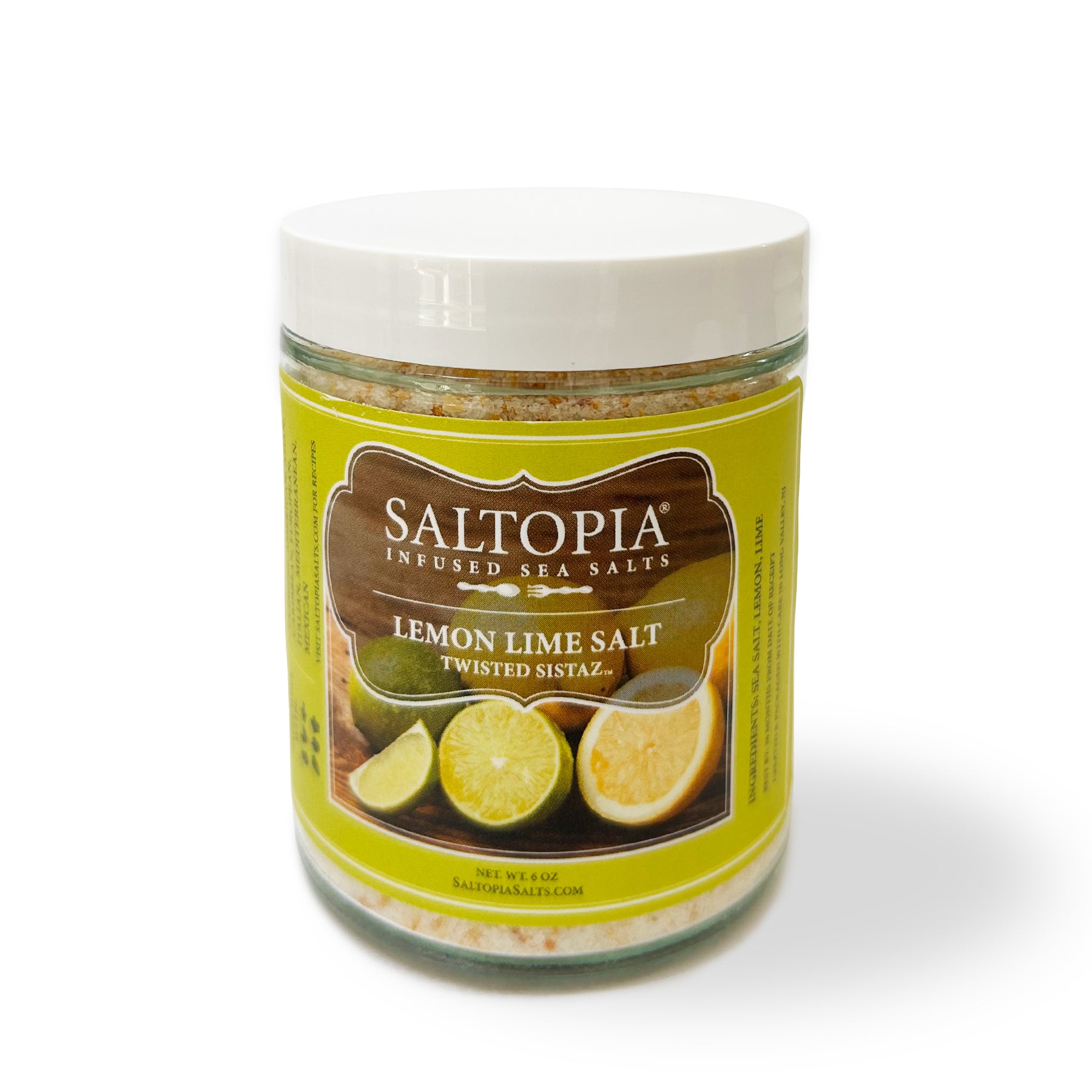 Lemon Lime Sea Salt - SALTOPIA – SALTOPIA Infused Sea Salts