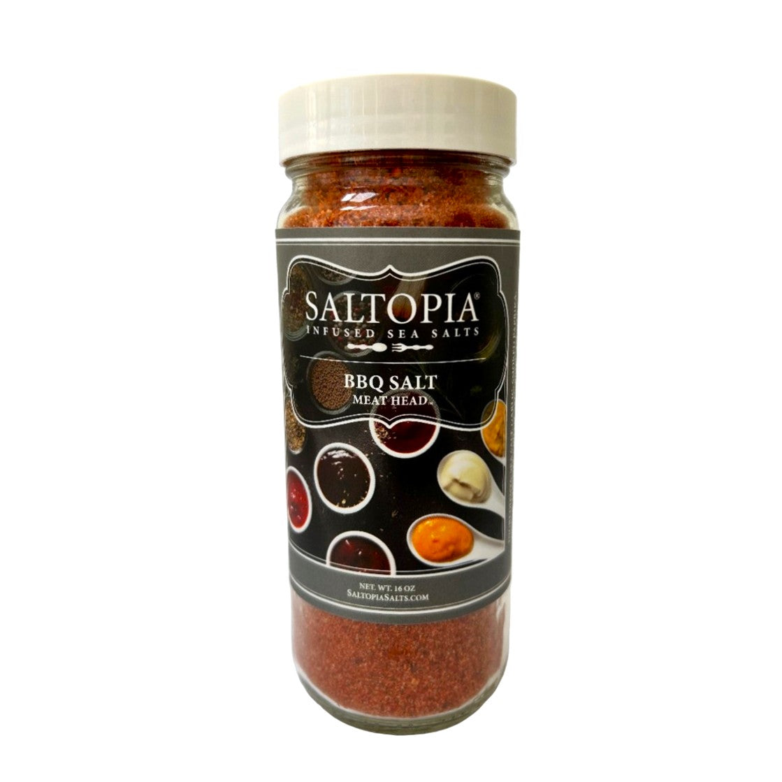 BBQ Salt: MEAT HEAD – SALTOPIA Infused Sea Salts