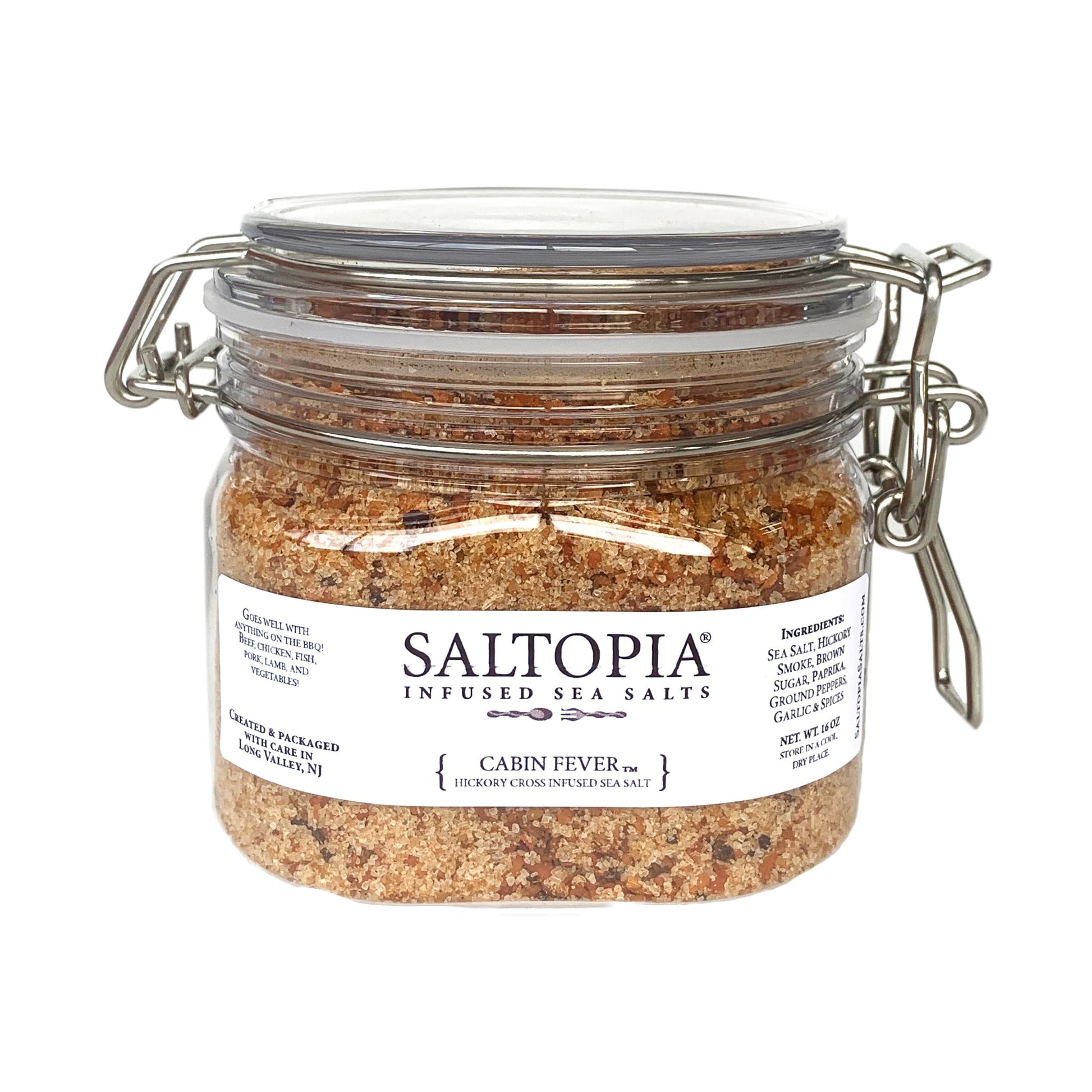 hickory smoked sea salt saltopia – SALTOPIA Infused Sea Salts